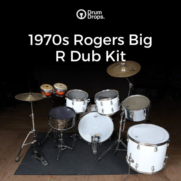 1970s Rogers Big R Dub Kit | Drumdrops – DrumDrops